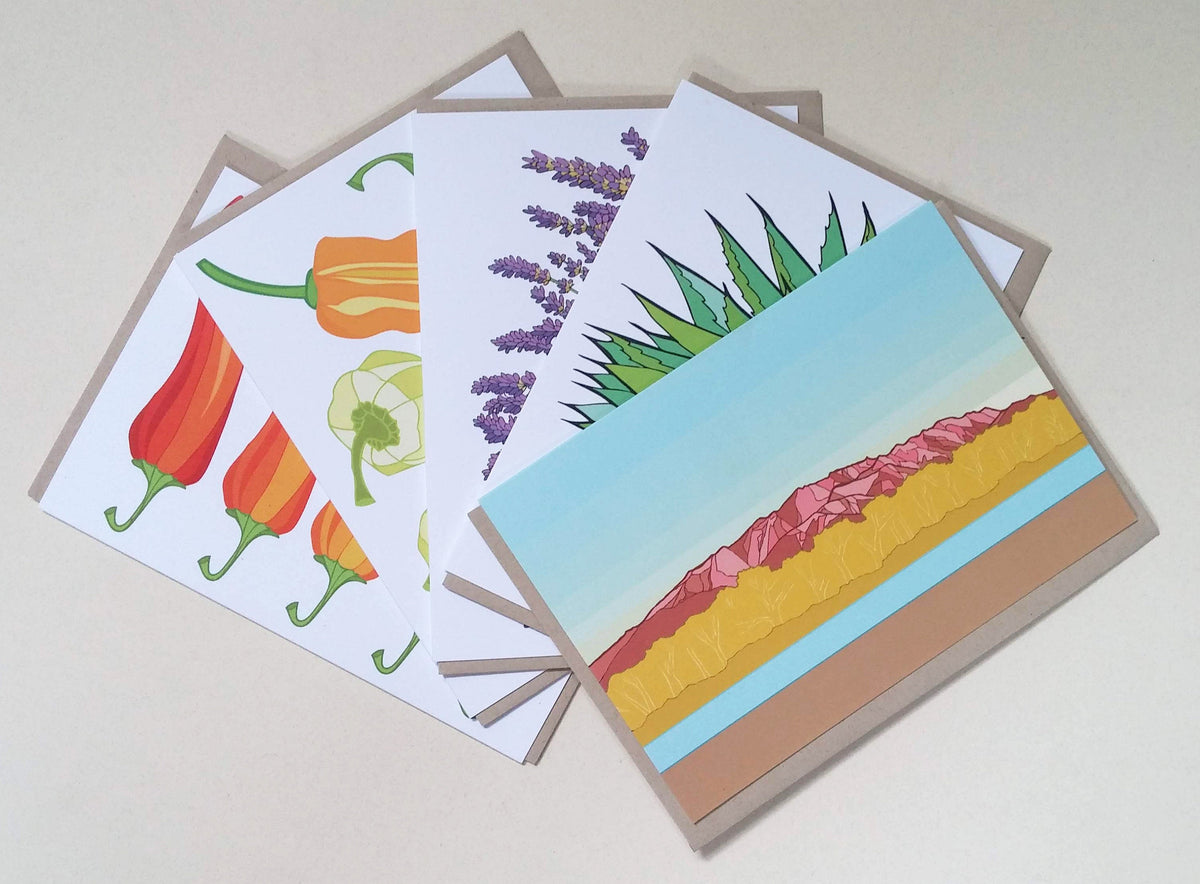 Albuquerque Greeting Cards – Hanna Hedstrom Design